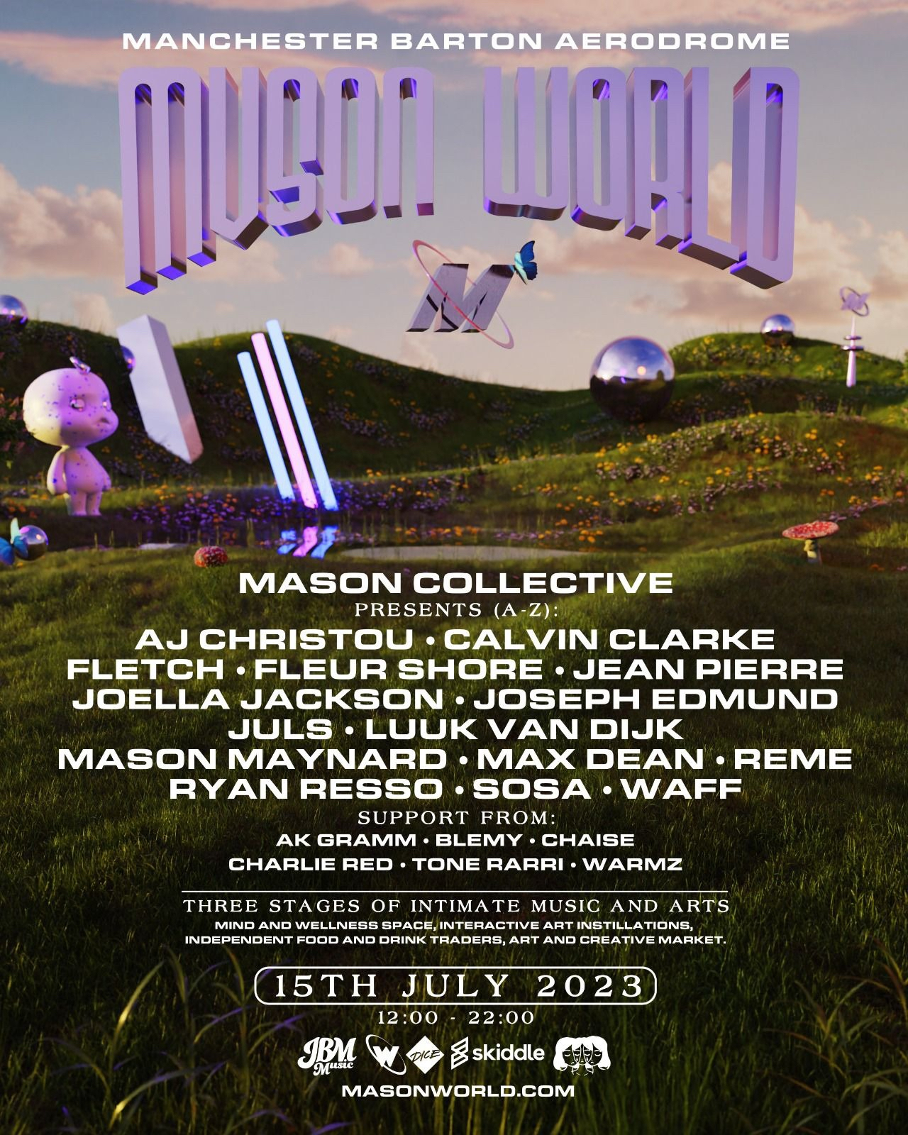 Mason Collective reveal ‘MVSON WORLD’ Headliners for Second Festival E ...