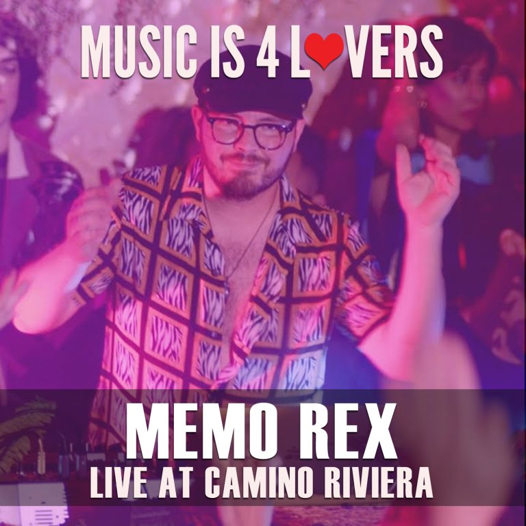 Memo Rex ‘Live’ Debut at Music is 4 Lovers 10/06/2022 Camino Riviera S - Music is 4 Lovers